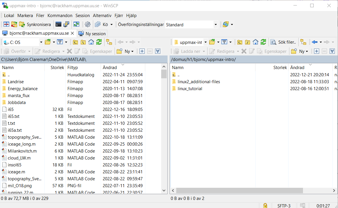 Login Procedure Uppmax Workshop